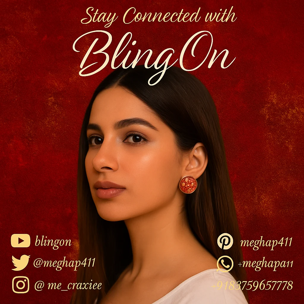 Bling On® Red Rose Gold Flake Resin Stud Earrings – Petite Luxury in ...