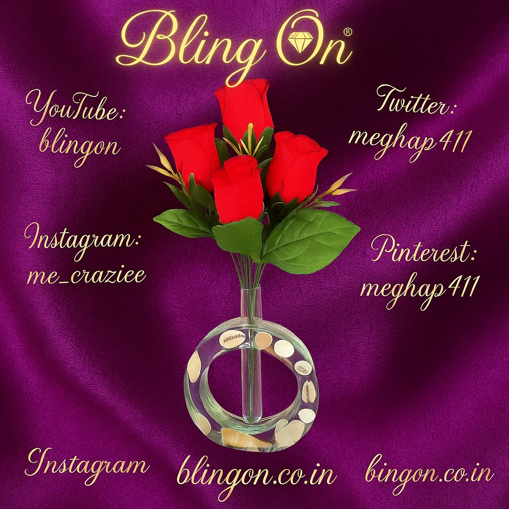 ⭐ Bling On® Handmade Luxury Ocean Seashell Round Propagation Vase ...